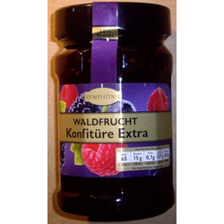 Symphonie - Mehrfrucht Konfitüre Extra Waldfrucht Inhaltsstoffe ...
