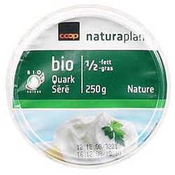 Coop Naturaplan Bio Quark ½-Fett Nature Inhaltsstoffe & Erfahrungen