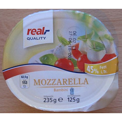 Real Quality - Mozzarella Bambini Inhaltsstoffe & Erfahrungen