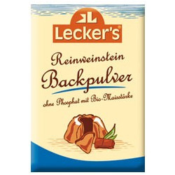 Lecker's - Reinweinstein-Backpulver Inhaltsstoffe & Erfahrungen