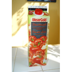 Wesergold Tomatensaft Inhaltsstoffe & Erfahrungen