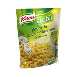 Knorr activ - Penne in Rucola-Käsesauce Inhaltsstoffe & Erfahrungen