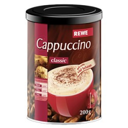 Rewe - Cappuccino Classic Inhaltsstoffe & Erfahrungen