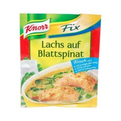 Knorr Fix Lachs auf Blattspinat Inhaltsstoffe & Erfahrungen