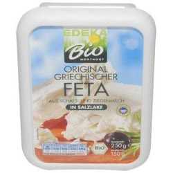 EDEKA Bio Wertkost Original Griechischer Feta - in Salzlake ...
