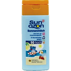 Sun Ozon - Kids Sonnenmilch LSF 50 Inhaltsstoffe & Erfahrungen
