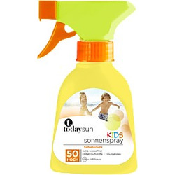 REWE Today Sun - Kids Sonnenspray LSF 50 Inhaltsstoffe & Erfahrungen