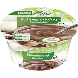 Rewe Bio Sahnepudding Schokolade Inhaltsstoffe & Erfahrungen