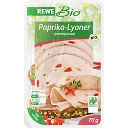Rewe Bio Paprika-Lyoner Inhaltsstoffe & Erfahrungen
