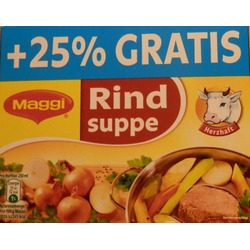 Maggi Rindsuppe Inhaltsstoffe & Erfahrungen