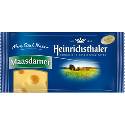 Heinrichsthaler Maasdamer Portion Inhaltsstoffe & Erfahrungen
