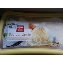 REWE Beste Wahl Bourbon-Vanilleeis Inhaltsstoffe & Erfahrungen