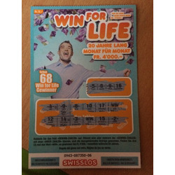 Swisslos - Win For Life Inhaltsstoffe & Erfahrungen