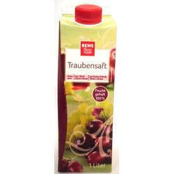 REWE Beste Wahl Traubensaft Inhaltsstoffe & Erfahrungen
