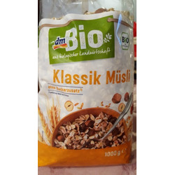 dm Bio Klassik Müsli Inhaltsstoffe & Erfahrungen
