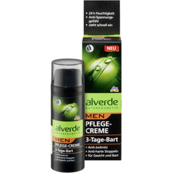 alverde MEN Pflege-Creme 3-Tage-Bart Inhaltsstoffe & Erfahrungen