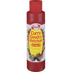Hela Curry Gewürz Ketchup scharf Inhaltsstoffe & Erfahrungen