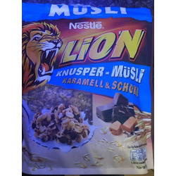 Nestlé Lion Cereals Knusper-Müsli Karamell & Schoko, 350 g ...