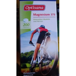 Optisana - Magnesium 375 Inhaltsstoffe & Erfahrungen
