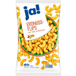 Ja! – Erdnussflips Inhaltsstoffe & Erfahrungen