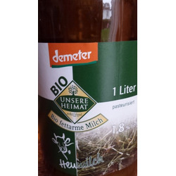 Demeter Heumilch Inhaltsstoffe & Erfahrungen