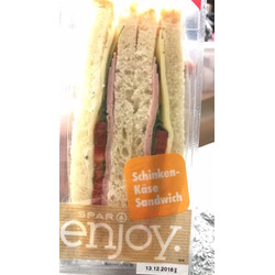 Spar Enjoy Schinken-Käse Sandwich Inhaltsstoffe & Erfahrungen