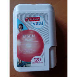 OPTISANA Eisen Plus Inhaltsstoffe & Erfahrungen