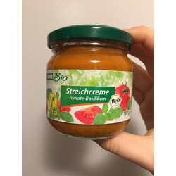 REWE Bio Streichcreme Tomate-Basilikum Inhaltsstoffe & Erfahrungen