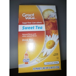 Great Value Sweet Tea Drink Mix Inhaltsstoffe & Erfahrungen