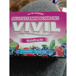 Vivil Multivitamin-Bonbons Waldfrucht zuckerfrei Metalldose ...
