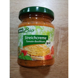 Rewe Bio Streichcreme Tomate-Basilikum Inhaltsstoffe & Erfahrungen