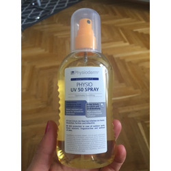 Physioderm Physio UV 50 Spray Inhaltsstoffe & Erfahrungen