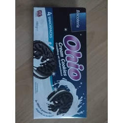Biscoteria Ohio Cream Cookies Cremefüllung mit Vanillegeschmack ...