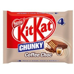 KitKat Chunky Coffee Choc 4er Multipack Inhaltsstoffe & Erfahrungen