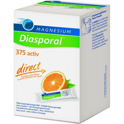 Diasporal Magnesium direct 60 Sticks Orange Inhaltsstoffe & Erfahrungen