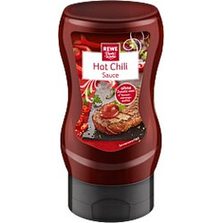 REWE Beste Wahl Hot Chili Sauce 250ml Inhaltsstoffe & Erfahrungen