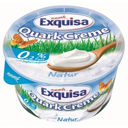 Exquisa - Quarkcreme Natur 0,2% Inhaltsstoffe & Erfahrungen