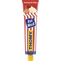 Thomy Rot Weiss Ketchup & Mayonnaise in der Tube 200 ml Inhaltsstoffe ...