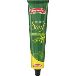 Hengstenberg Delikatess Senf mittelscharf in der Tube 200 ml ...