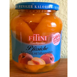 Fitini Pfirsiche halbe Frucht Inhaltsstoffe & Erfahrungen