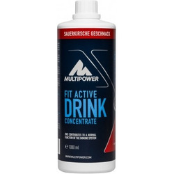 Multipower Fit Active Drink Concentrate, Sauerkirsche (1000 ml) von ...