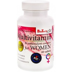 BioTech USA Multivitamin for Women (60 Tabletten) von BioTech USA ...