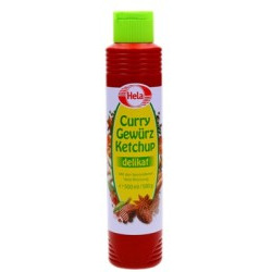 Hela Curry Gewürz Ketchup delikat, 500 ml Inhaltsstoffe & Erfahrungen
