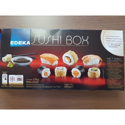 Edeka Sushi Box Inhaltsstoffe & Erfahrungen