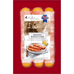 Wolf Berner Würstchen mit Emmentaler und umwickelt mit gegartem ...