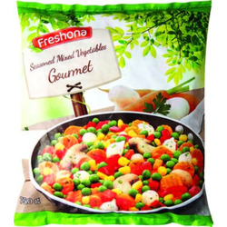 Freshona Seasoned Mixed Vegetables Gourmet Style Inhaltsstoffe ...