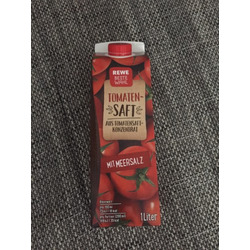 REWE Beste Wahl - Tomatensaft 1l Inhaltsstoffe & Erfahrungen