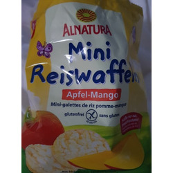 Alnatura Mini Reiswaffeln Apfel-Mango 35g Inhaltsstoffe & Erfahrungen