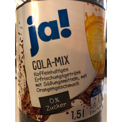 Ja Cola-Mix null Zucker Inhaltsstoffe & Erfahrungen