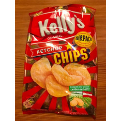 Kelly‘s Original Ketchup Chips Inhaltsstoffe & Erfahrungen
